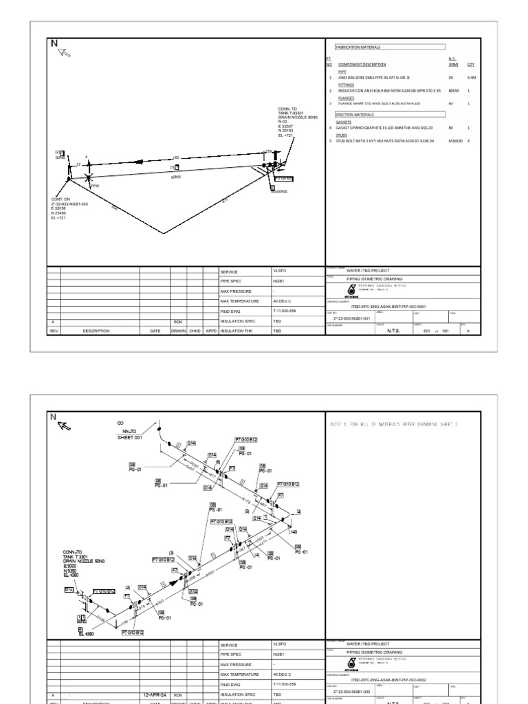 Itbd Epc Eng Asak Bint Pip Iso 0001.001 | PDF