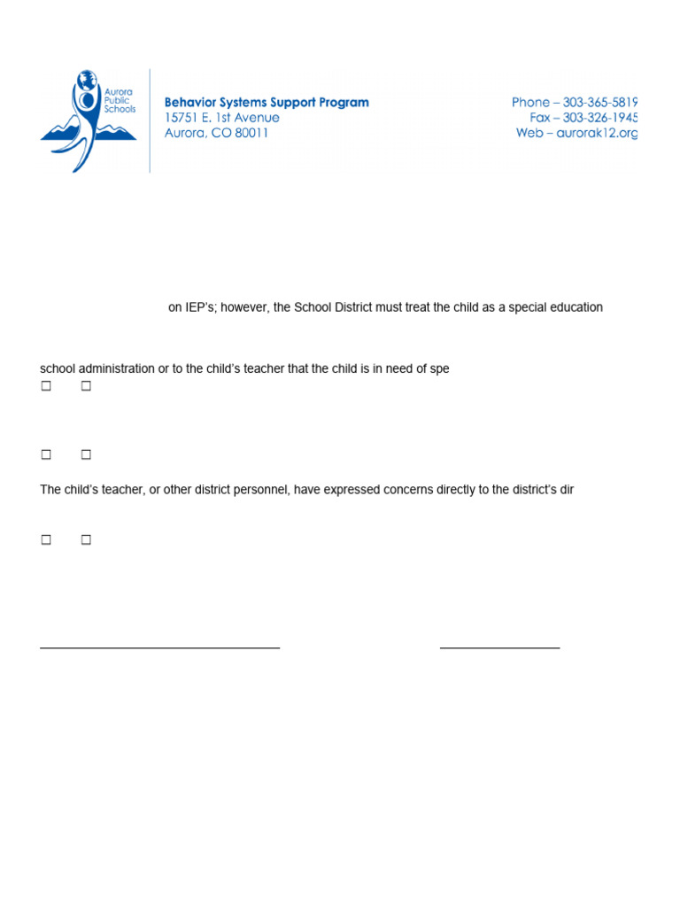 Not Yet Identified As SPED | PDF