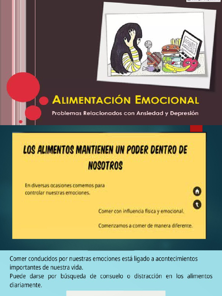 Las Emociones Y La Alimentacion Pdf
