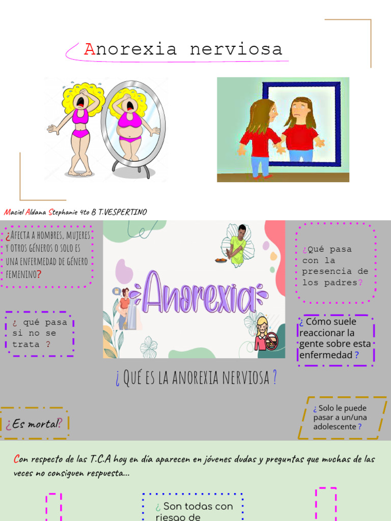 anorexia nerviosa (video de prevención) | PDF | Anorexia nerviosa ...
