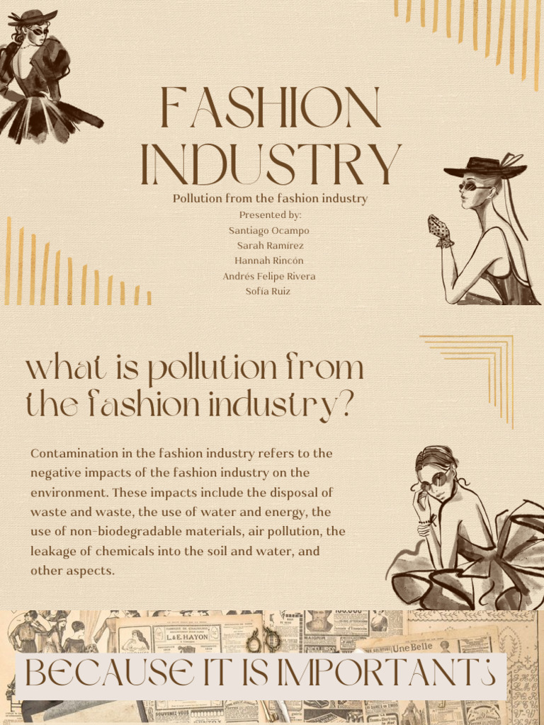 Presentación Historia de La Moda Vintage Clásico Elegante Beige y ...