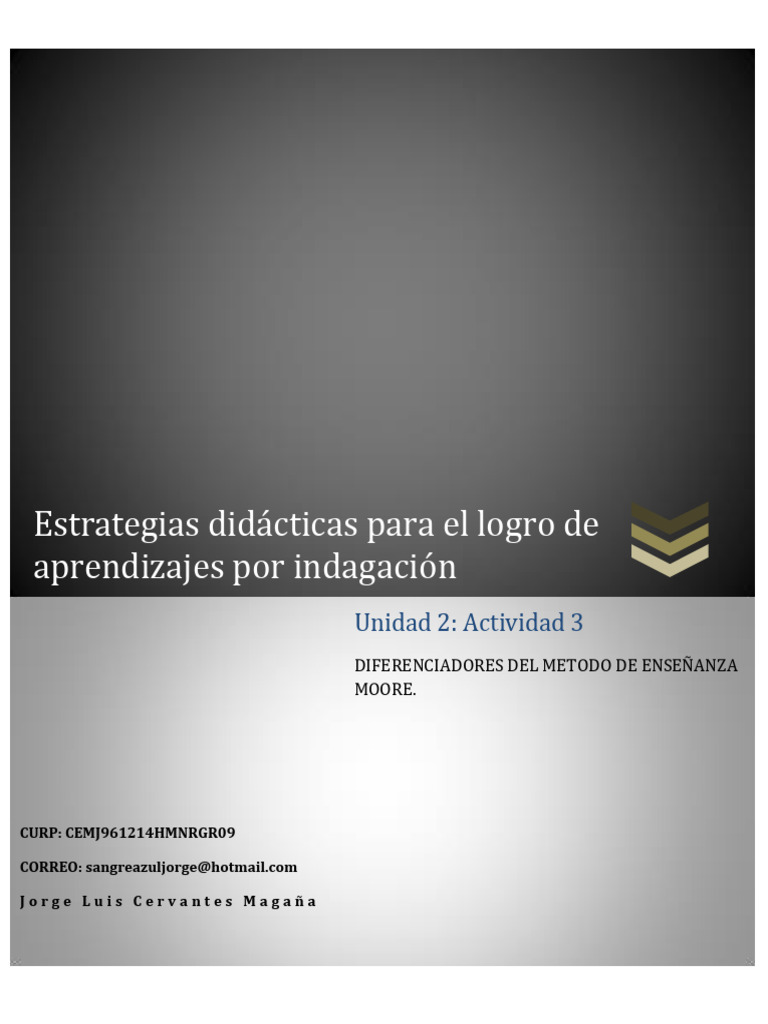 U2 - Act4 - Texto Explicativo | PDF | Enseñando | Aprendizaje
