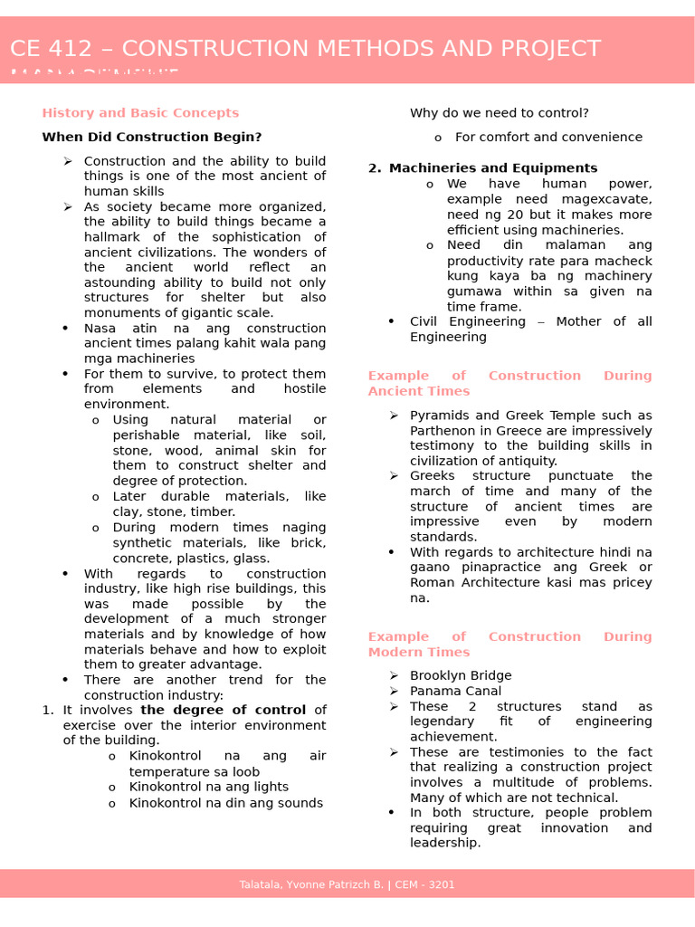 Cmpm Notes (1) | PDF | Business