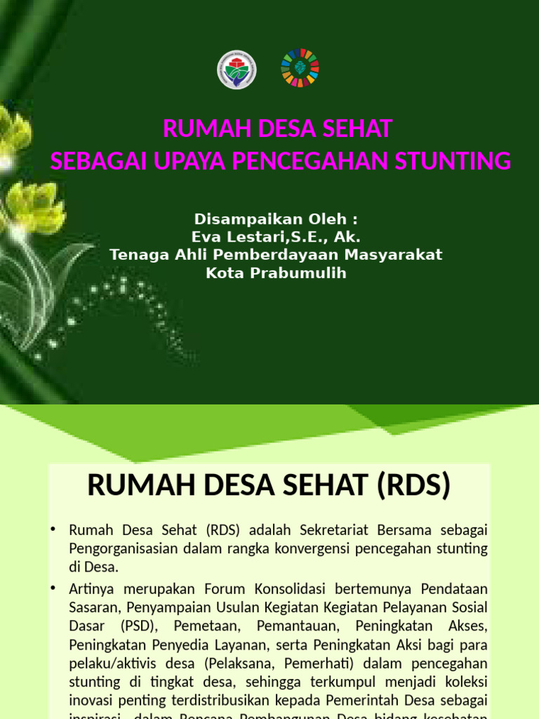 Foto Rapat Rumah Desa Sehat | PDF