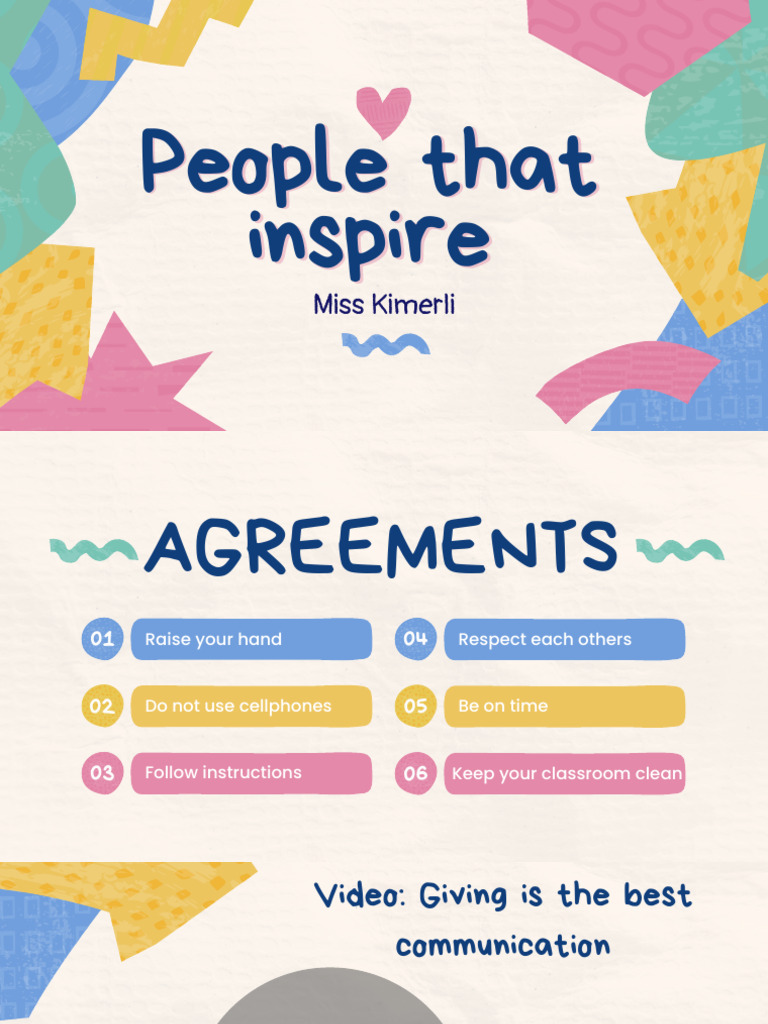 PEOPLE THAT INSPIRE | PDF