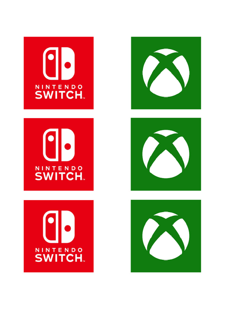 Logos de Switch y Xbox | PDF