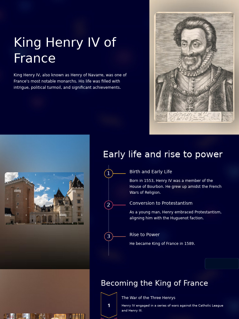King Henry IV: Reforms and Legacy | PDF | Kingdom Of France | French ...