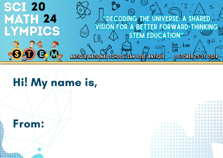 2024 SciMathlympics Official ID | PDF