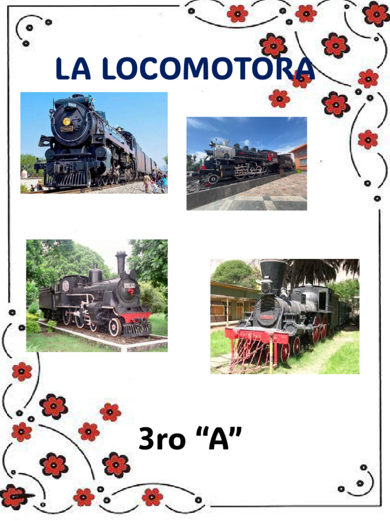 Historia y tipos de locomotoras | PDF | Locomotoras | Locomotora de vapor