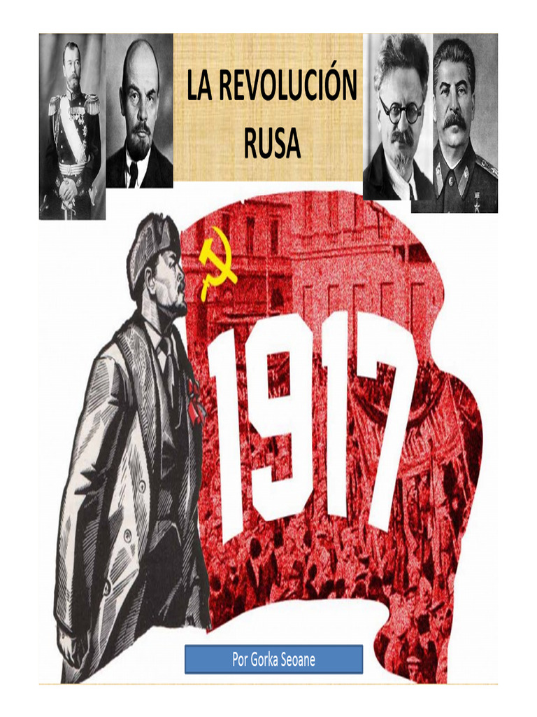 La Revolución Rusa | PDF | Vladimir Lenin | Imperio ruso
