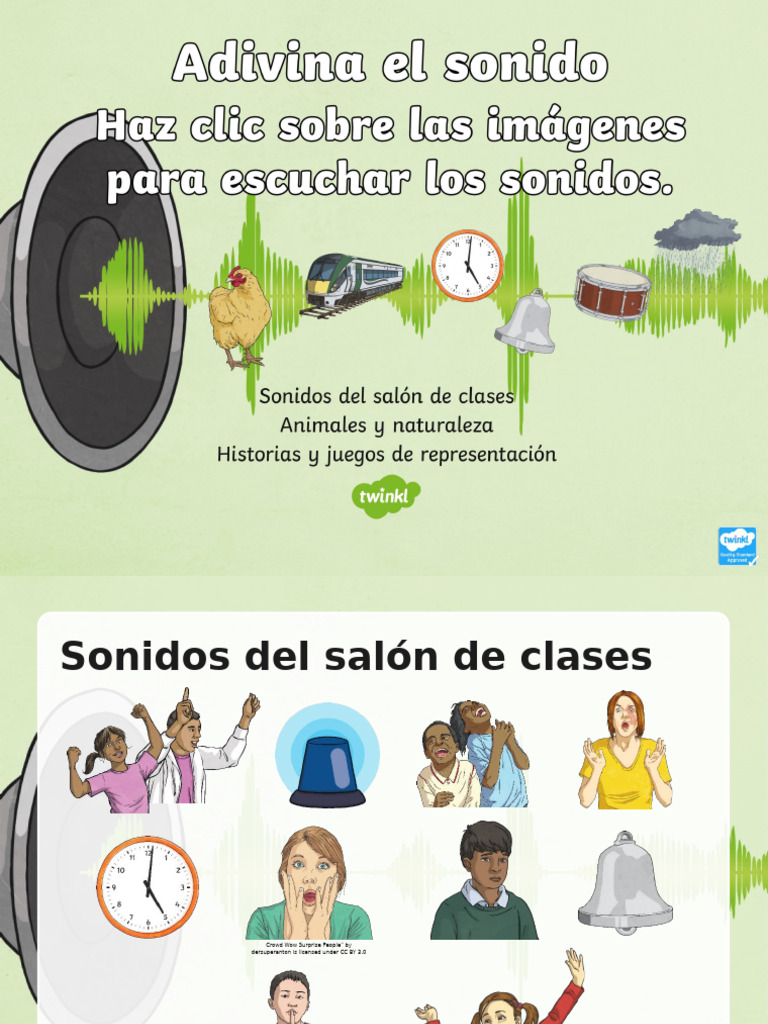 Sa A 30 Powerpoint Adivina El Sonido - Ver - 1 | PDF