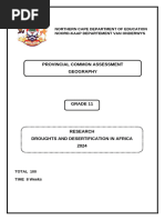 Research Grade 11 | PDF | Drought | Rain