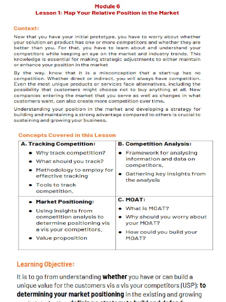 Entrep Module 6 Lesson 1 | PDF | Entrepreneurship | Economics