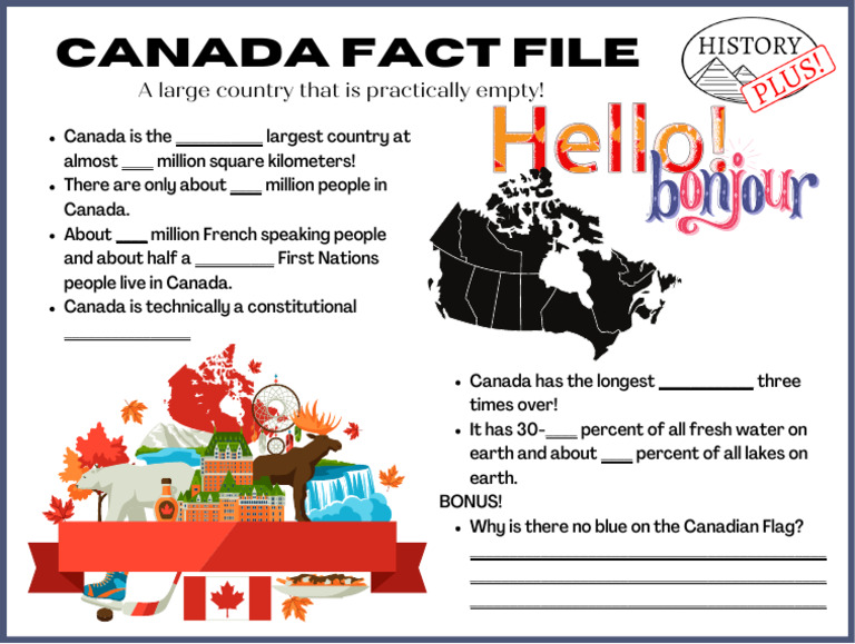 4 Canada Fact File Pdf