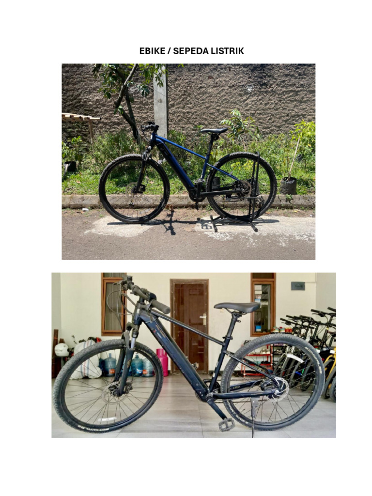Katalog Ebike Dan Sepeda Listrik | PDF