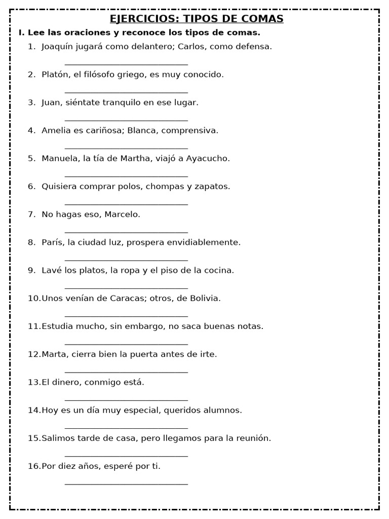 2do Ejercicios y Practica de La Coma | PDF