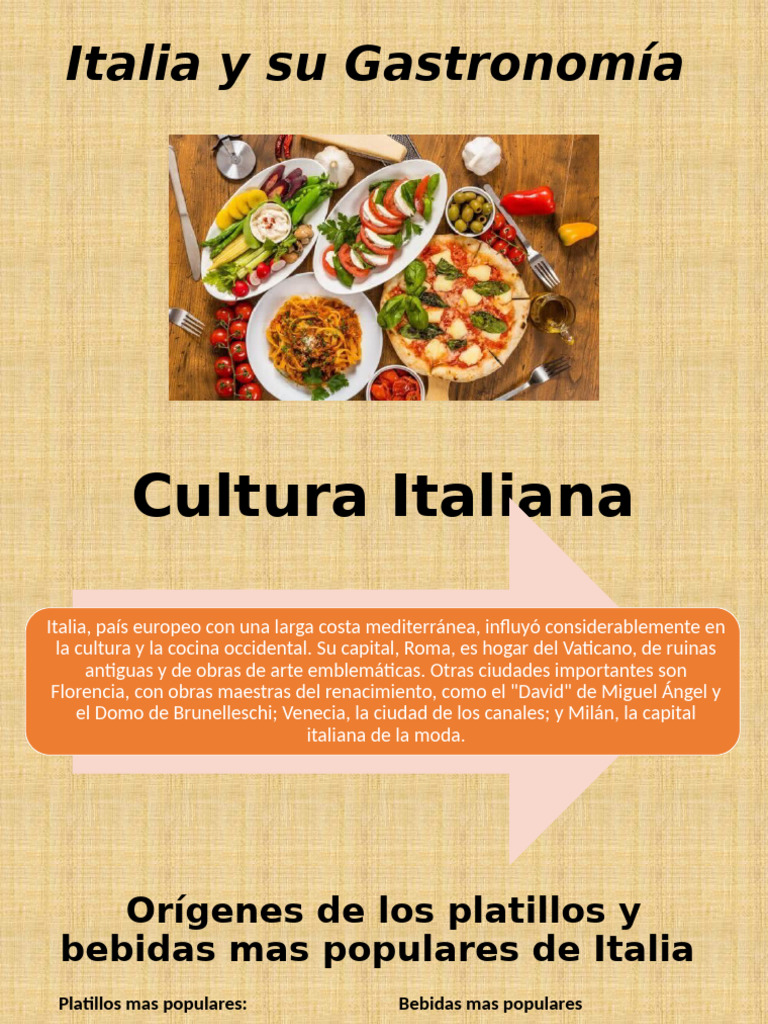 Italia y Su Gastronom A Andy y Keylor T | PDF | Espaguetis | Pasta