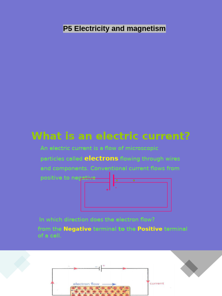 P5 Electricity and Magnetism - ST Copy - Ns | PDF | Voltage | Direct ...