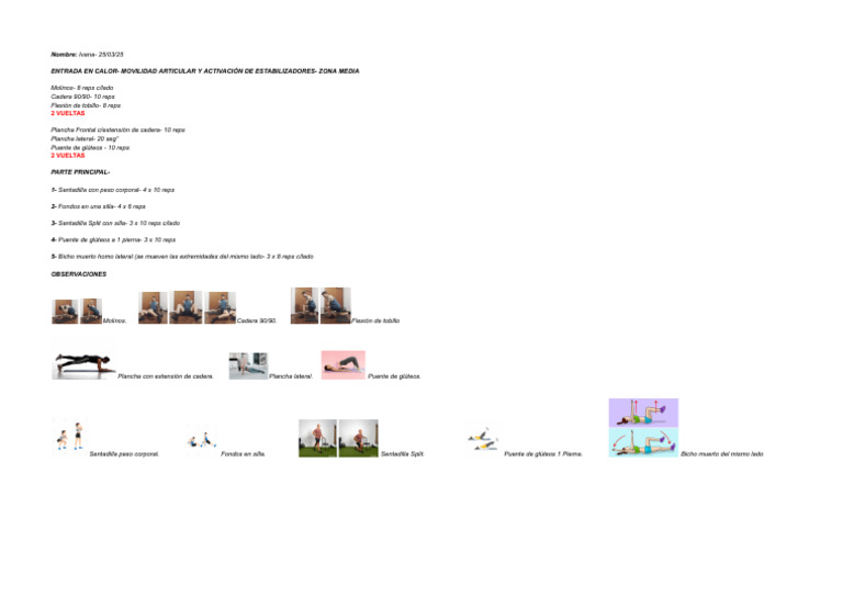 Planificación Ivana | PDF