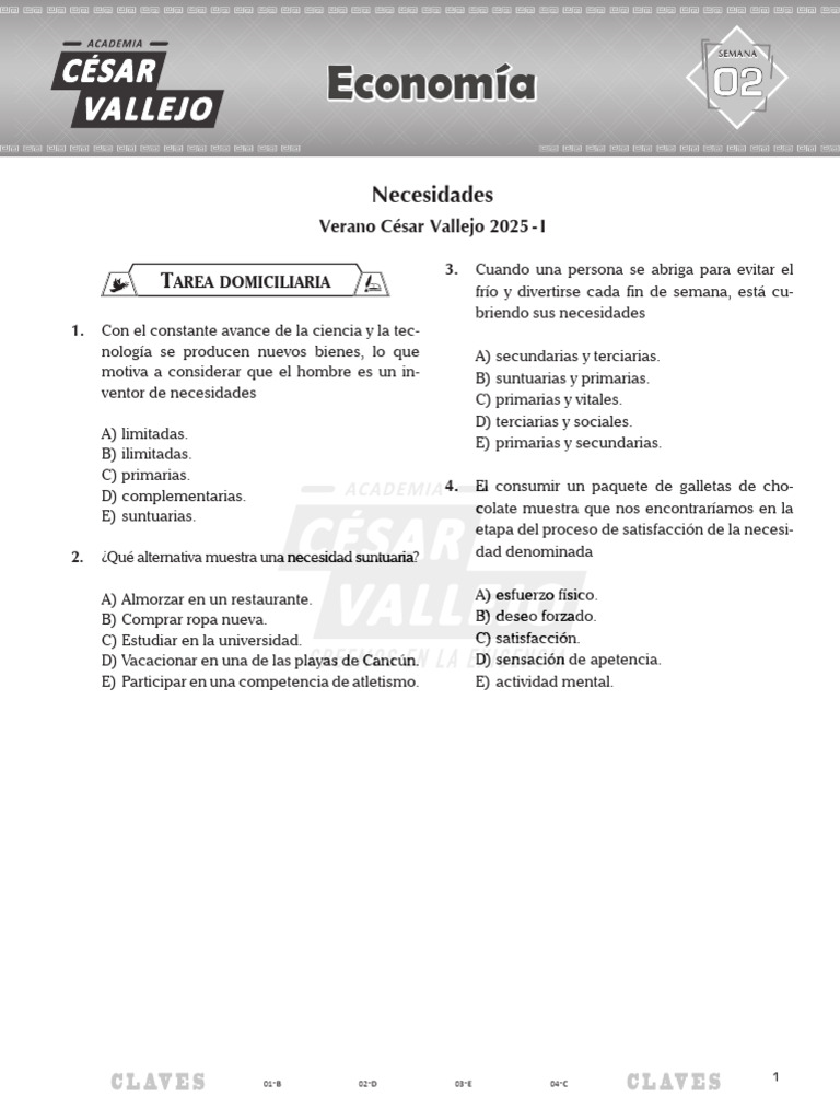 EC VCV Dom Sem02 | PDF