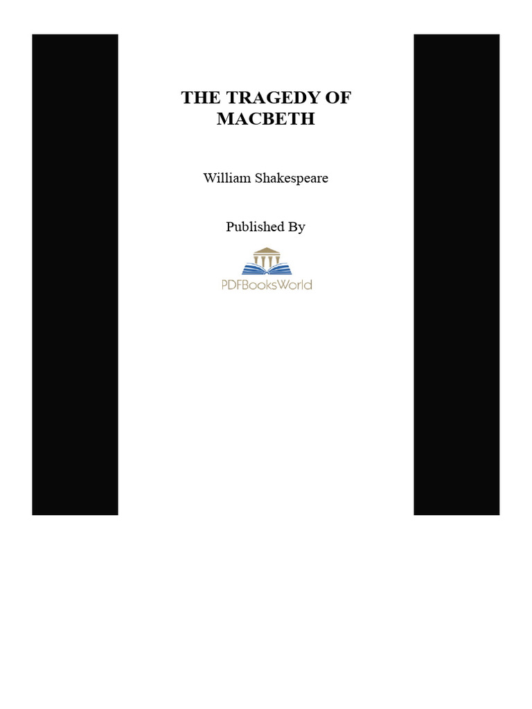 THE TRAGEDY OF MACBETH - William Shakespeare | PDFBooksWorld | PDF