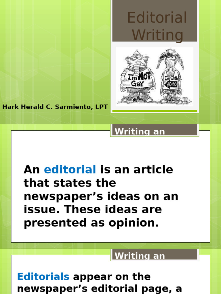 How to Write an Effective Editorial | PDF | Newspapers | Editorial