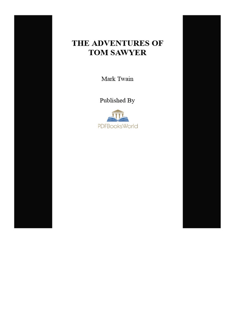 The Adventures of Tom Sawyer - Mark Twain - Pdfbooksworld | PDF
