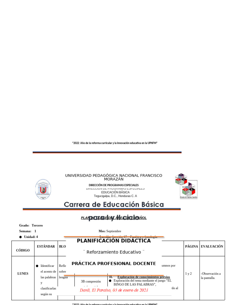 Formato Plan de Clase CCSS | PDF | Fonología | Fonética