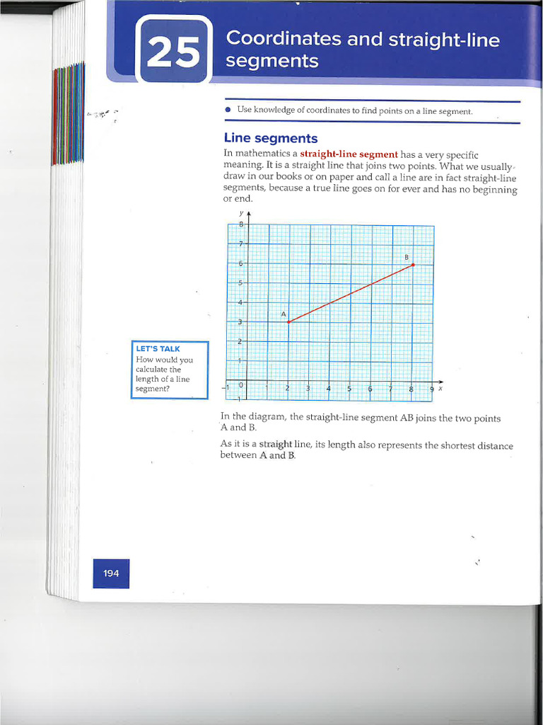Y9 Maths - 25 Coordinates and Straight-Line Segments (PG 194-199 ...