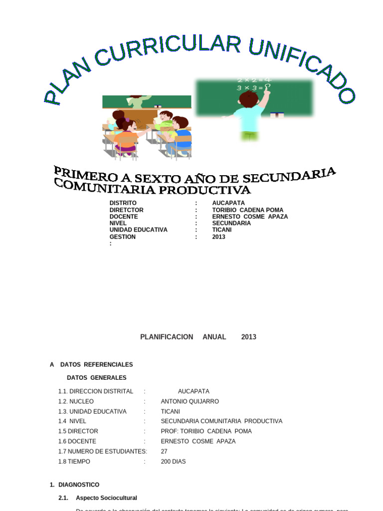 1º A 6º Secundaria Todas Las Materias Unificado | PDF | Ecuaciones ...