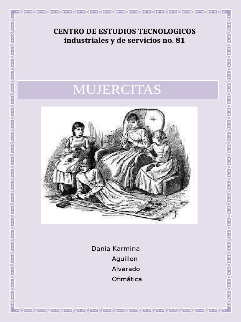 Reseña de Mujercitas | PDF