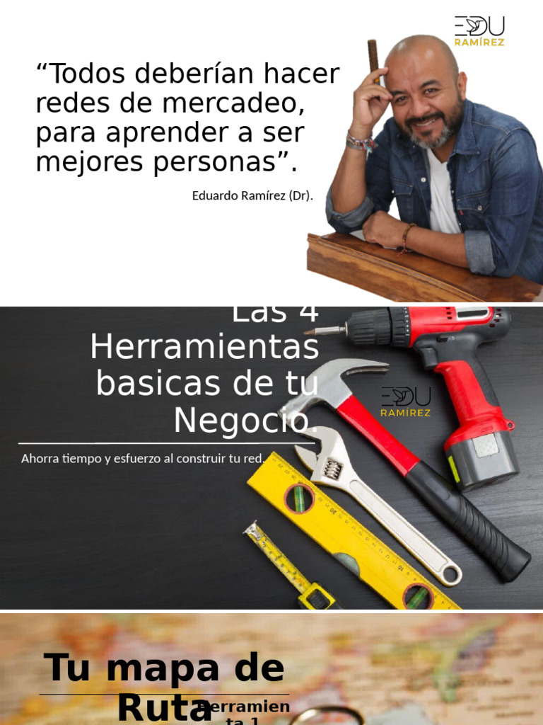 Las 4 Herramientas de Negocio Por DR Edu Ramirez | PDF