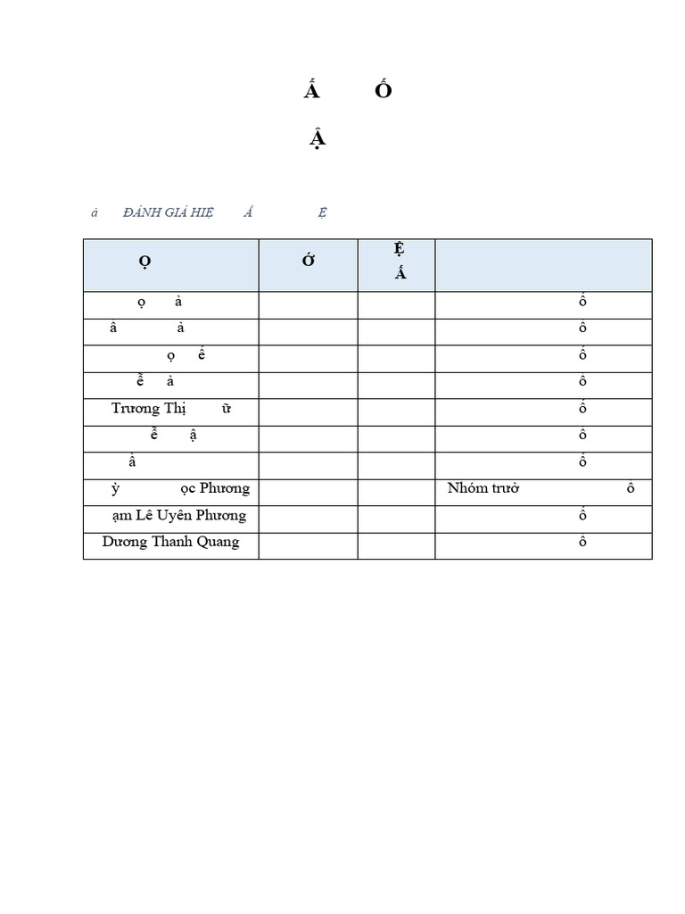 XSTK Thứ 6 - Nhóm 5 | PDF