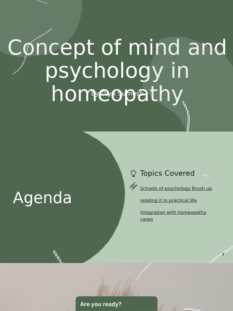 Green Blobs Basic Simple Presentation_20250311_055414_0000 | PDF | Psychotherapy | Neuroscience