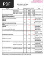 OOCL Local Charges and Fees Overview | PDF | Cargo | Fee