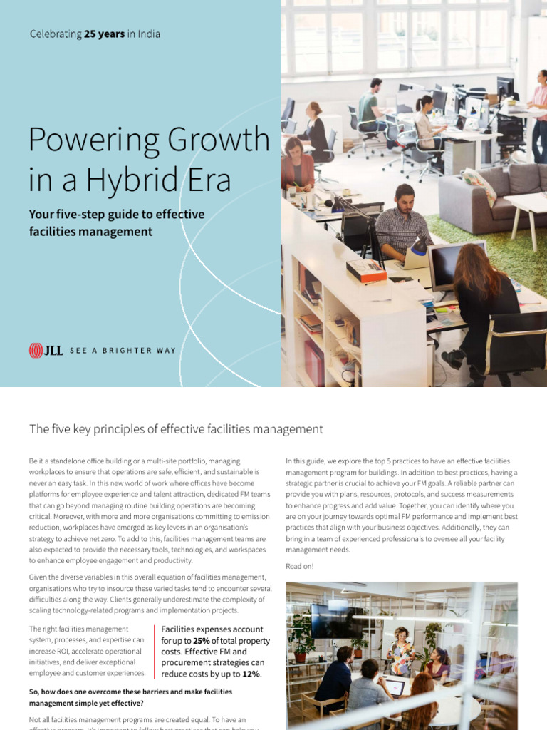 5 Steps To Effective Facilities Management | PDF | Efficient Energy Use ...