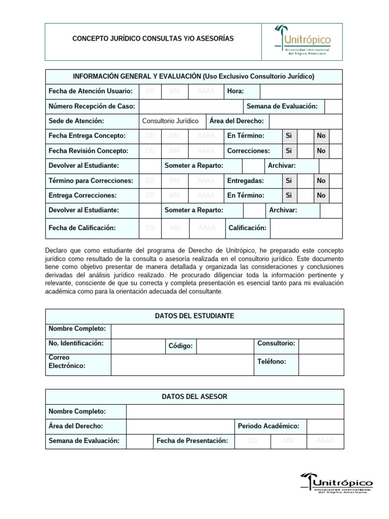 Formato Concepto Jurídico | PDF