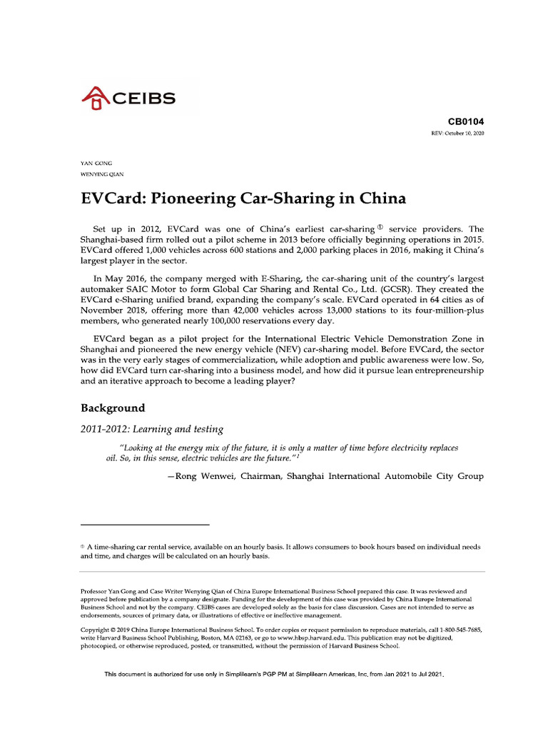 EV China | PDF