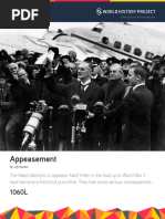 Appeasement Policy Cartoon Analysis S3 | PDF | Neville Chamberlain ...