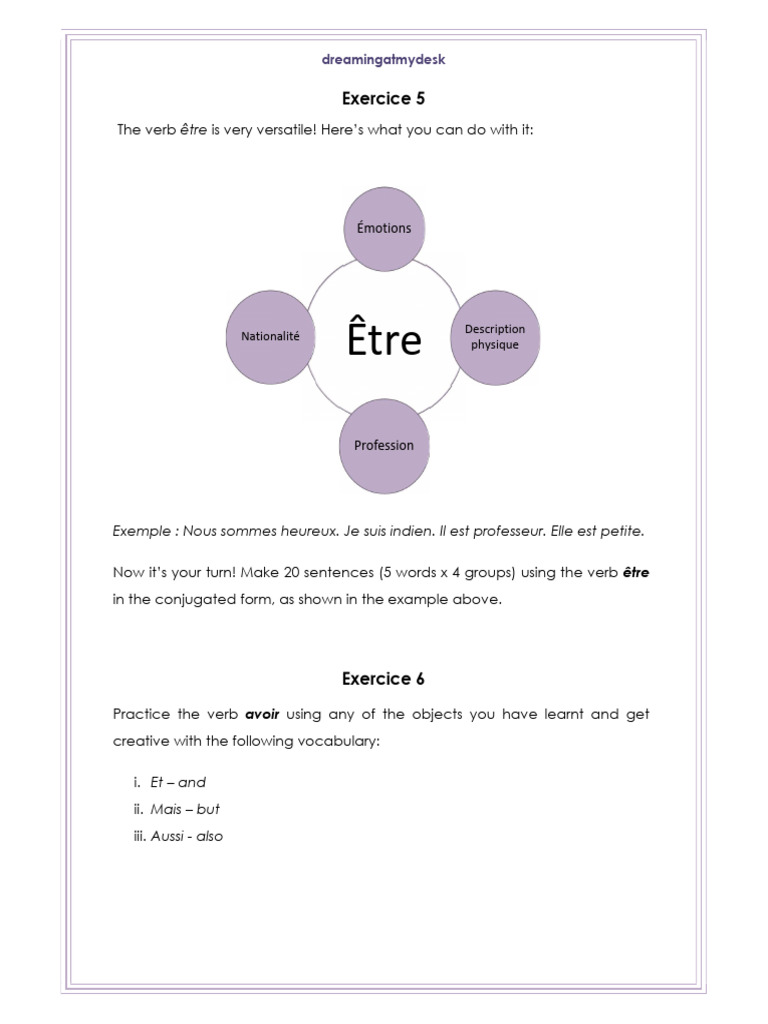 Ex5,6 French Dreamingatmydesk | PDF