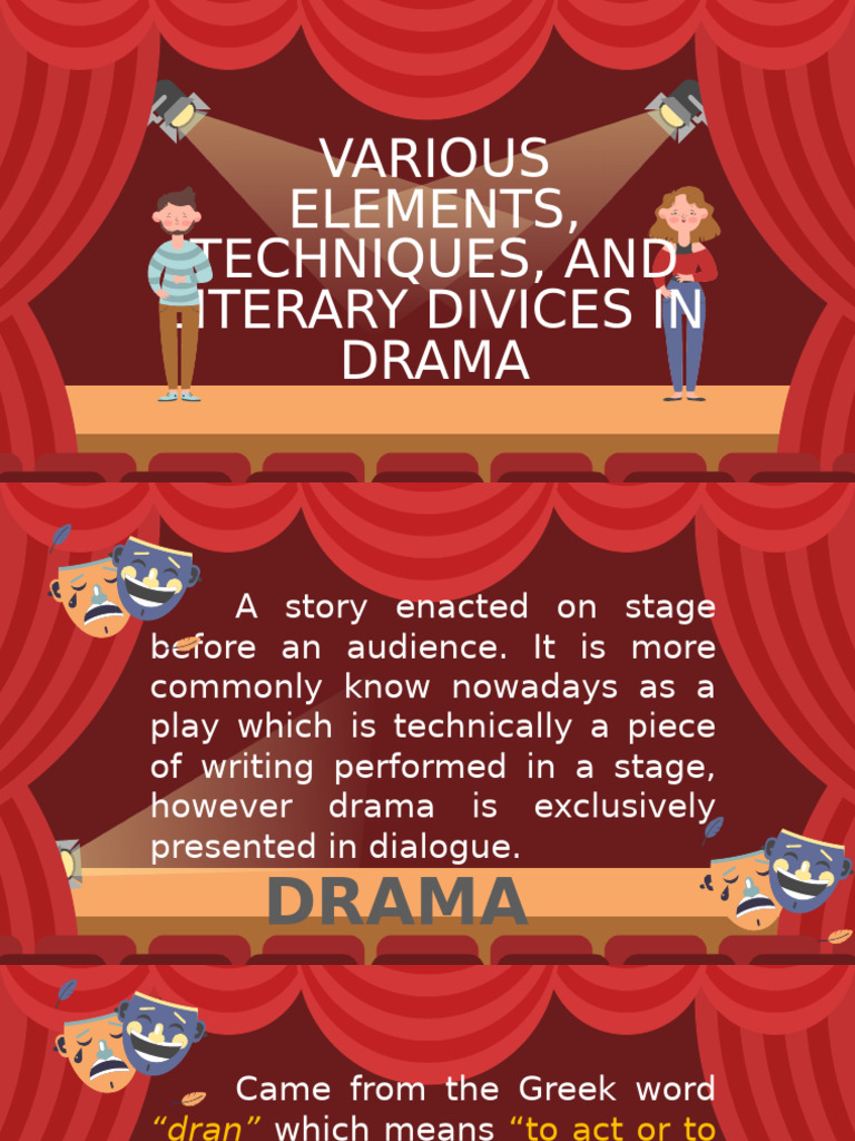Elements and Types of Drama Explained | PDF | Tragedy | Nonverbal ...
