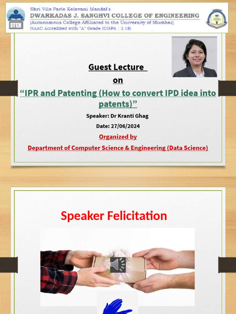 IPR Session | PDF