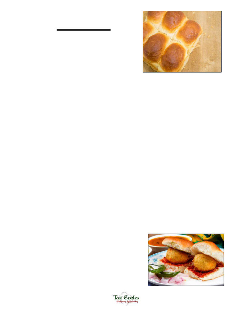 Soft Indian Ladi Pav Recipe | PDF | Dough | Breads