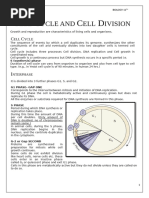 Class 11 Biology Chapter - 10 Cell Cycle and Cell Division | PDF ...