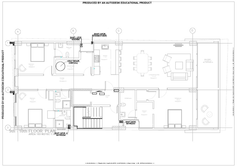 9th-10th Floor Plan Layout Details | PDF | Interior Design | Home