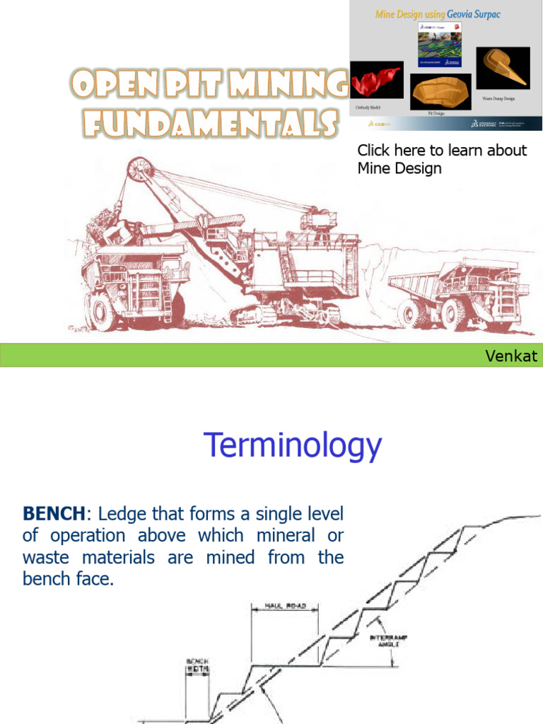 Open Pit Mining Fundamentals Guide | PDF | Mining