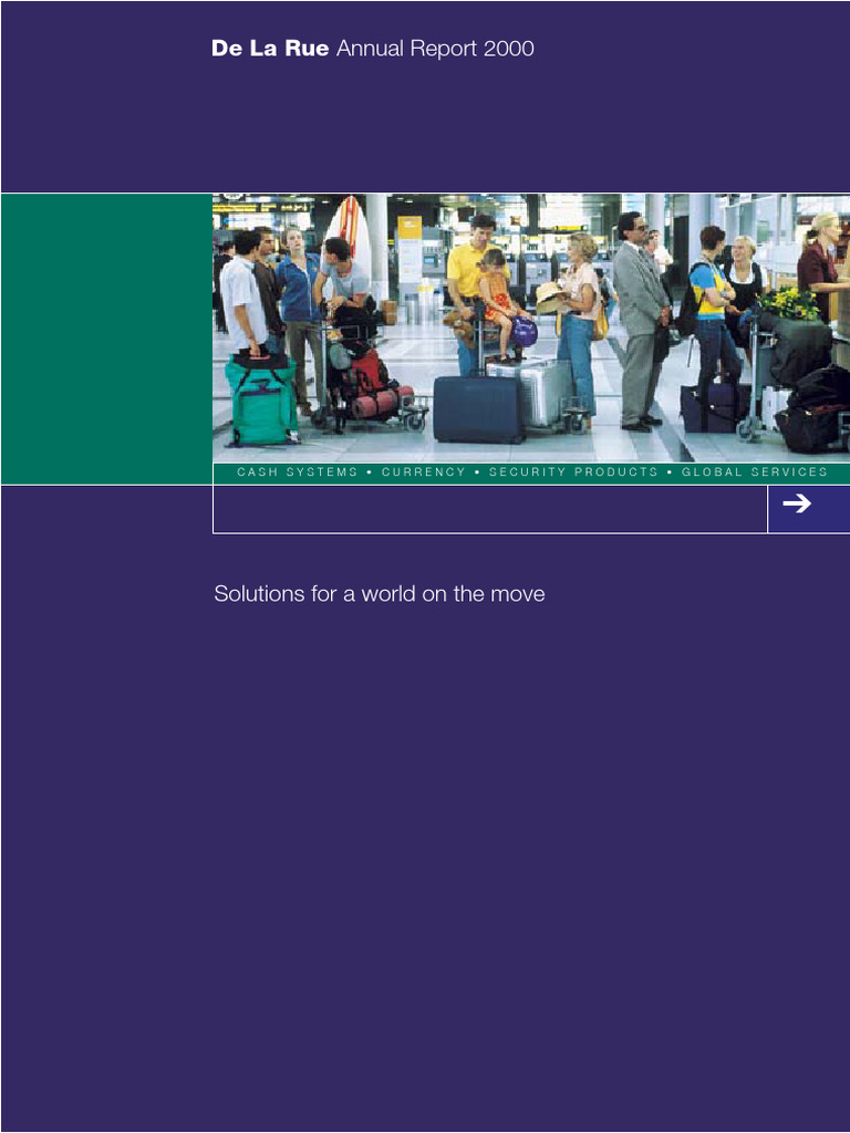 Annual Report 2000 Report | PDF | Cash | Banks