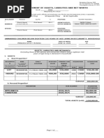 CSC 2024-2025 SALN Form - RichPaul - A4 | PDF | Business | Money