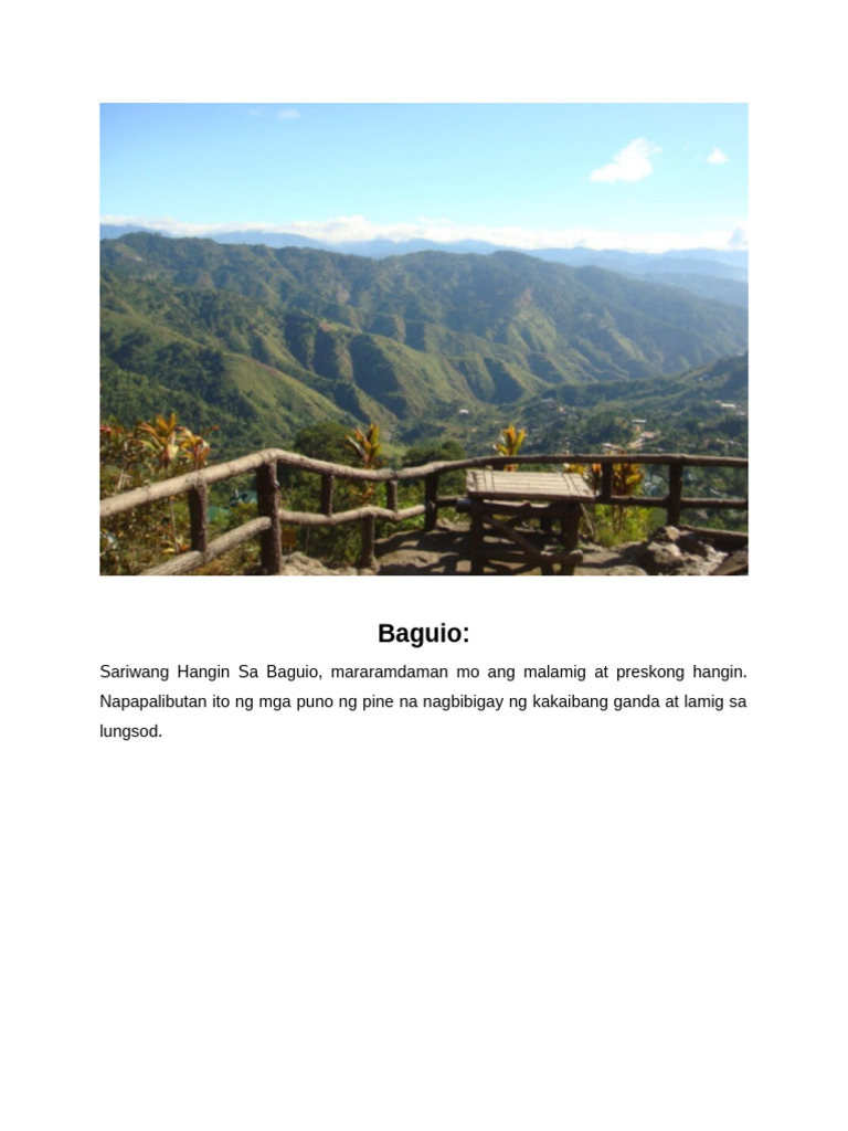 Baguio | PDF