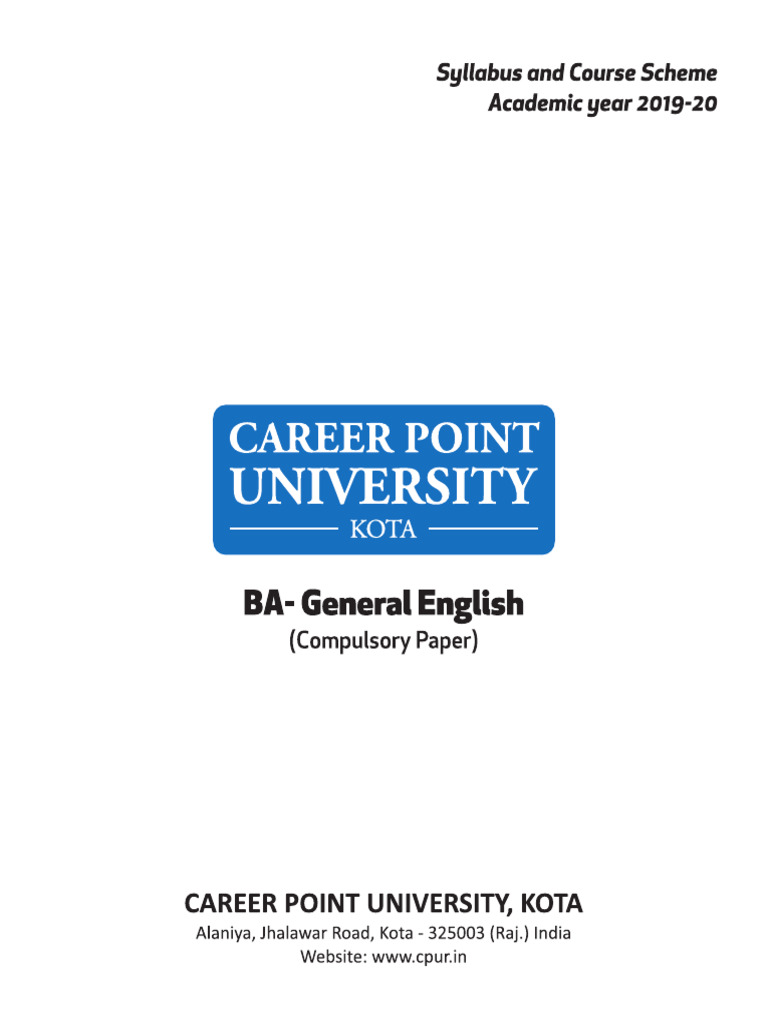 BA English Compulsory | PDF